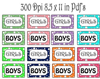 Popular items for bathroom passes on Etsy