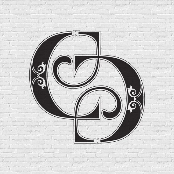 Custom Designed Monogram CD