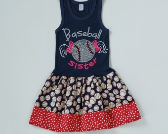 Popular items for baseball dress on Etsy