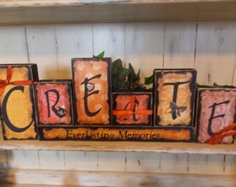 Popular items for Block signs on Etsy