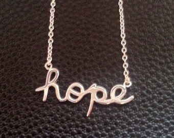 Cursive hope | Etsy