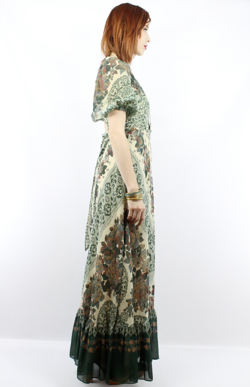 Vintage Hippie Dress Vintage Hippy Dress 1970s Dress by shopEBV