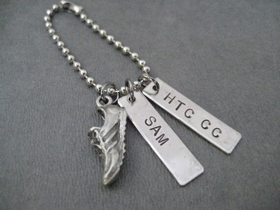 Cross Country Running Key Chain Personalized Custom Running