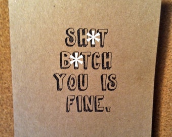 Snarky valentine | Etsy