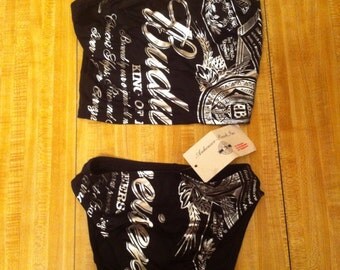 Budweiser swimwear | Etsy