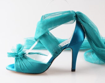 Popular items for teal shoes on Etsy