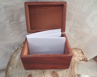 Popular items for wood file box on Etsy