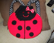Popular items for crochet lady bug on Etsy
