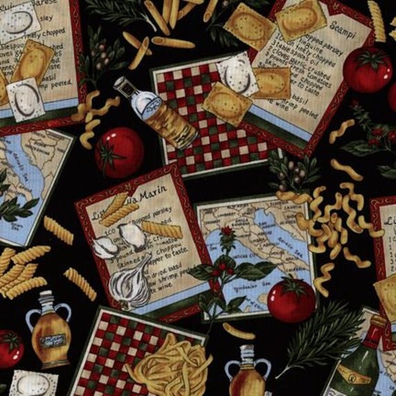 Robert Kaufman Chef's Choice Italian Cuisine Black