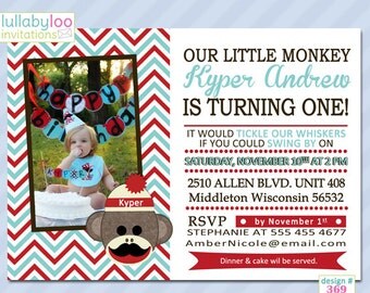 Items similar to Sock Monkey Photo Booth Bib and Burp Set with Organic ...