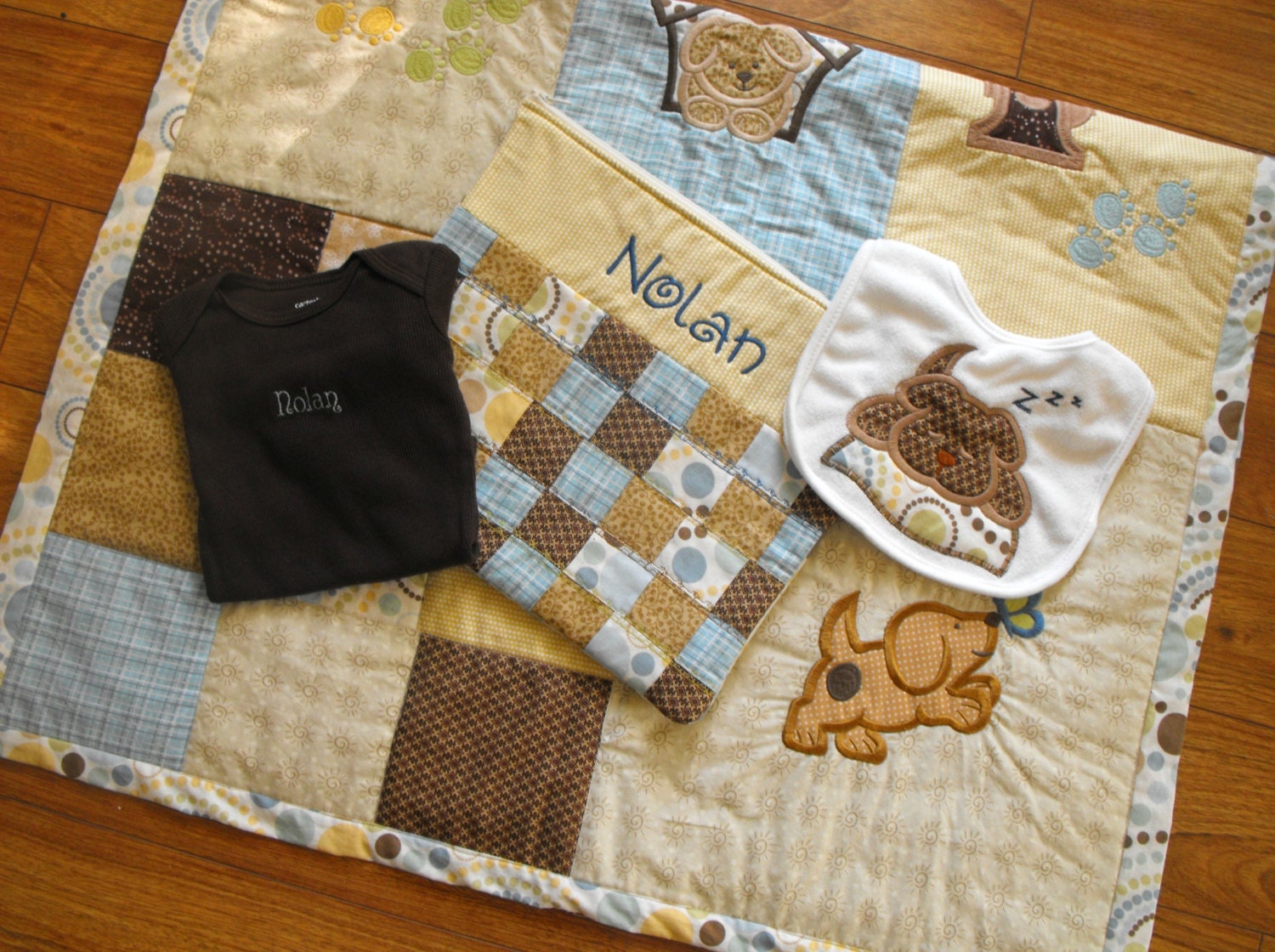 Unique handmade items with embroidery and by InitialMemory on Etsy