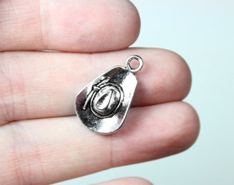 Cowboy hat charm | Etsy