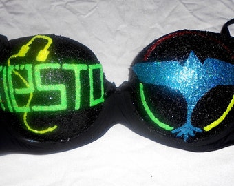 Popular items for custom rave bras on Etsy