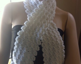 Popular items for shell stitch scarf on Etsy