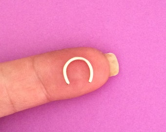 Horse shoe piercing | Etsy