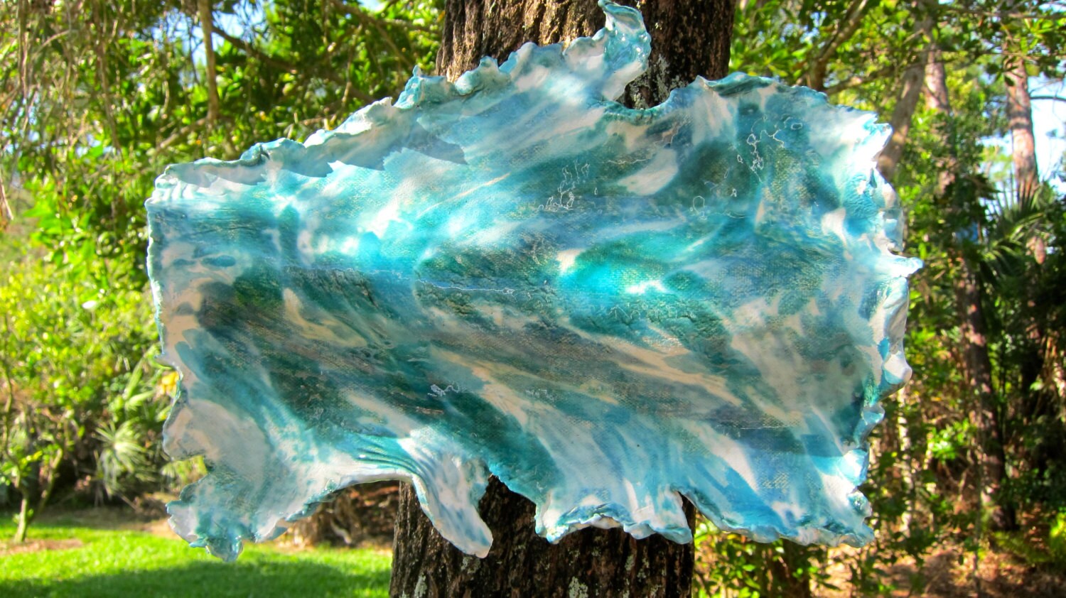 Ceramic Wave Sculpture Chelsea Morning by RobinRoseWaves on Etsy