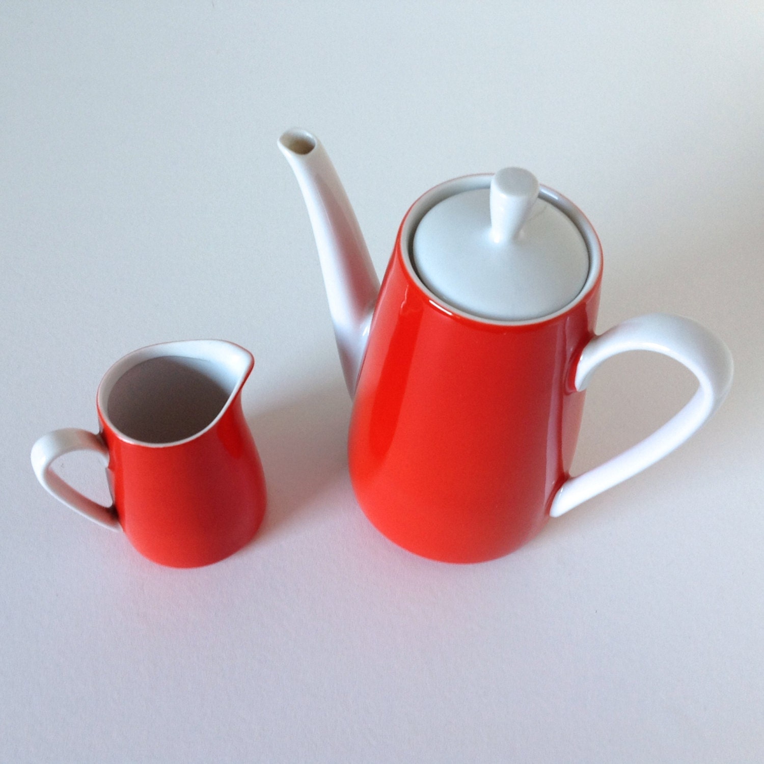 Vintage coffee pot and cream jug / coffee pot / creamer – Haute Juice