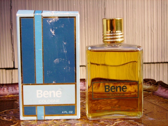 vintage Ben Rickert Bené 4 oz. cologne for men with box.