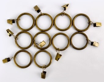 Popular items for curtain rings on Etsy