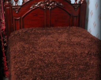FUR ACCENTS Faux Fur Bedspread Plush by BedspreadsAndThrows