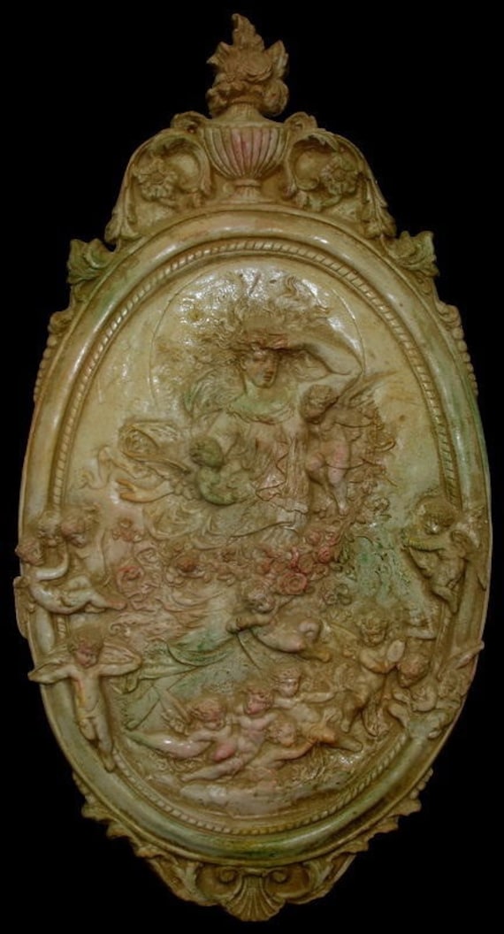 Cupid Eros Angel Cherub Greek Roman Art Wall Sculpture