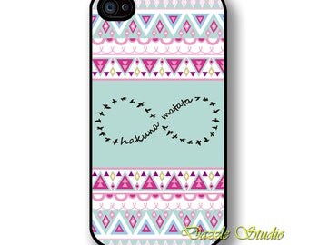 Infinity iphone case - Aztec Infinity Hakuna Matata on hard case for ...