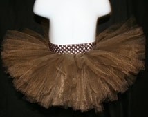 Popular items for brown tutu skirt on Etsy