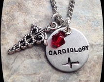 Cardiology Jewelry, Cardiologist Gift, Cardiac Rehab Therapy Gift ...
