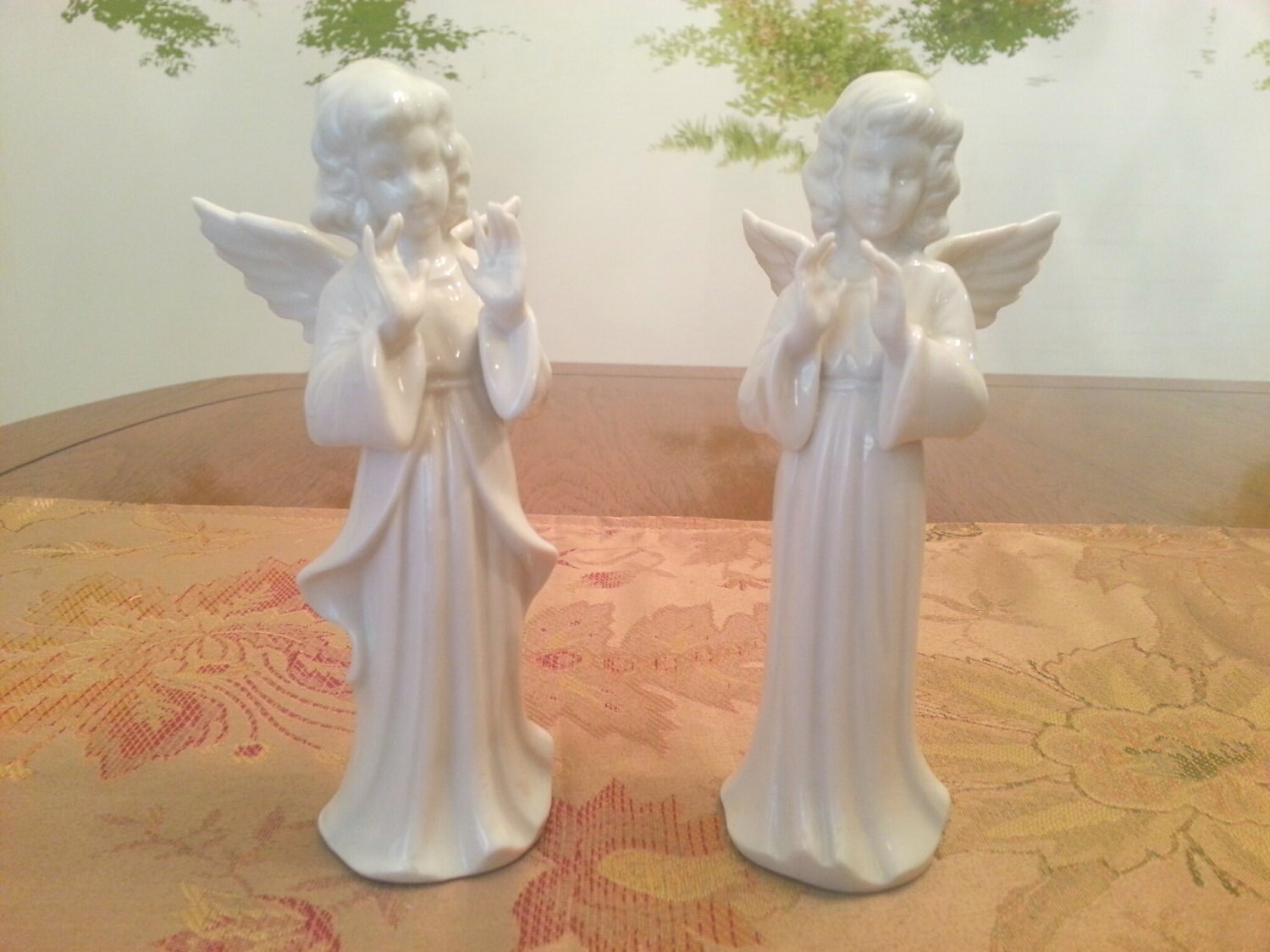 Dresden Angel Musicians Porcelain Figurines Set of 7 1962