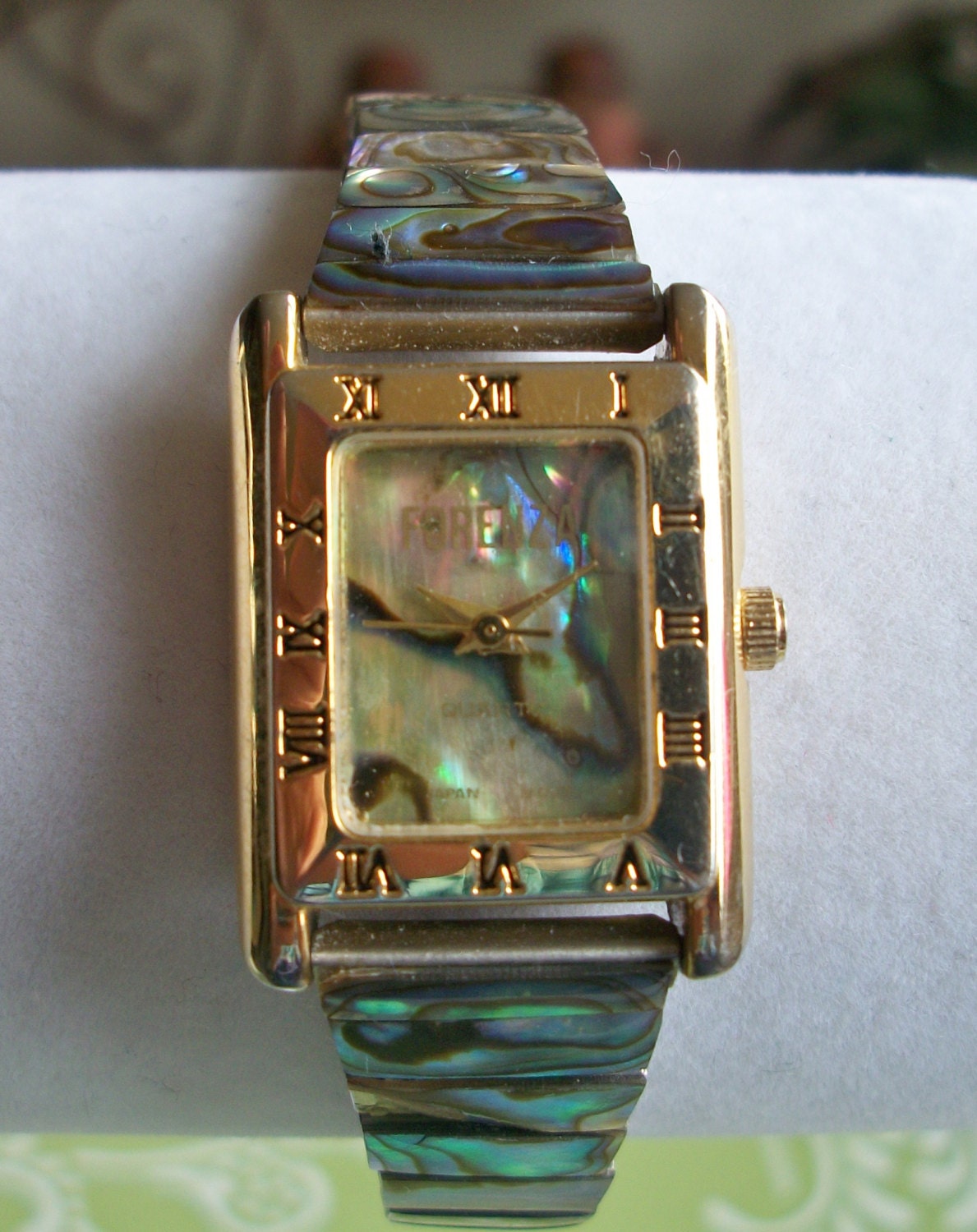 Vintage Forenza Abalone Shell Watch – Haute Juice