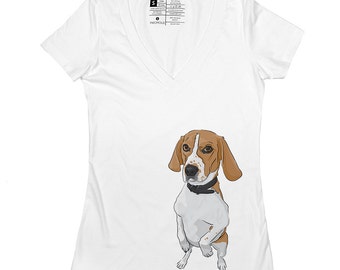 Beagle shirt | Etsy