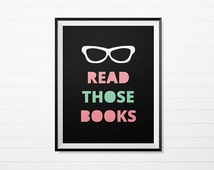 Popular items for library wall art on Etsy