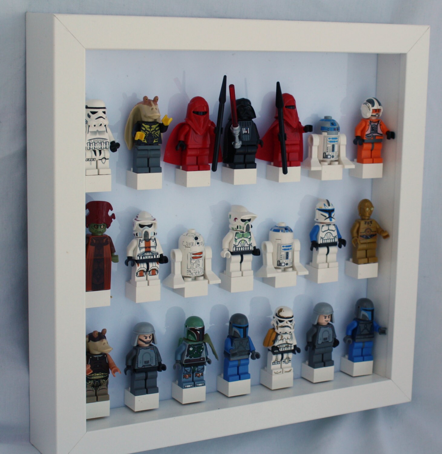 Cadre Lego Presentoir pour Figurines Petit Format par Legokids