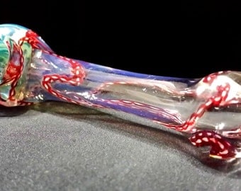 Glass Pipe-Fumed Bowl-Inside/Out-Color Changing Pipe-Free Shipping
