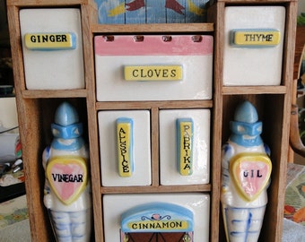 Ceramic spice box | Etsy
