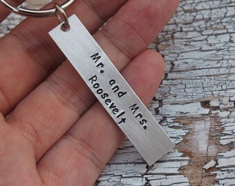 Customized Keychain, personalized keychain, for man, FOR husband ...