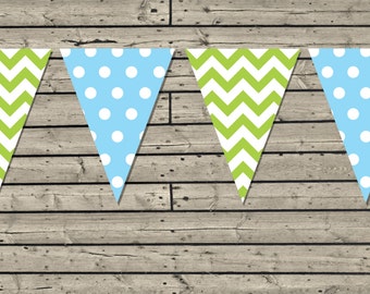 Light blue banner | Etsy