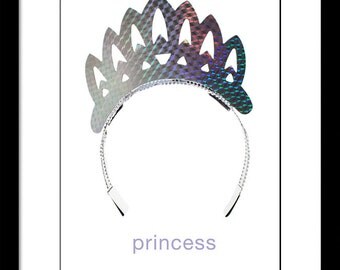 Dollar Store Princess Tiara Crown photo print