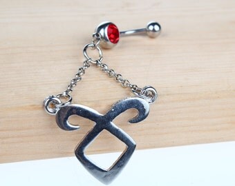 SALE~Shadowhunters navel ring jewelry, The Mortal Instruments-City of ...