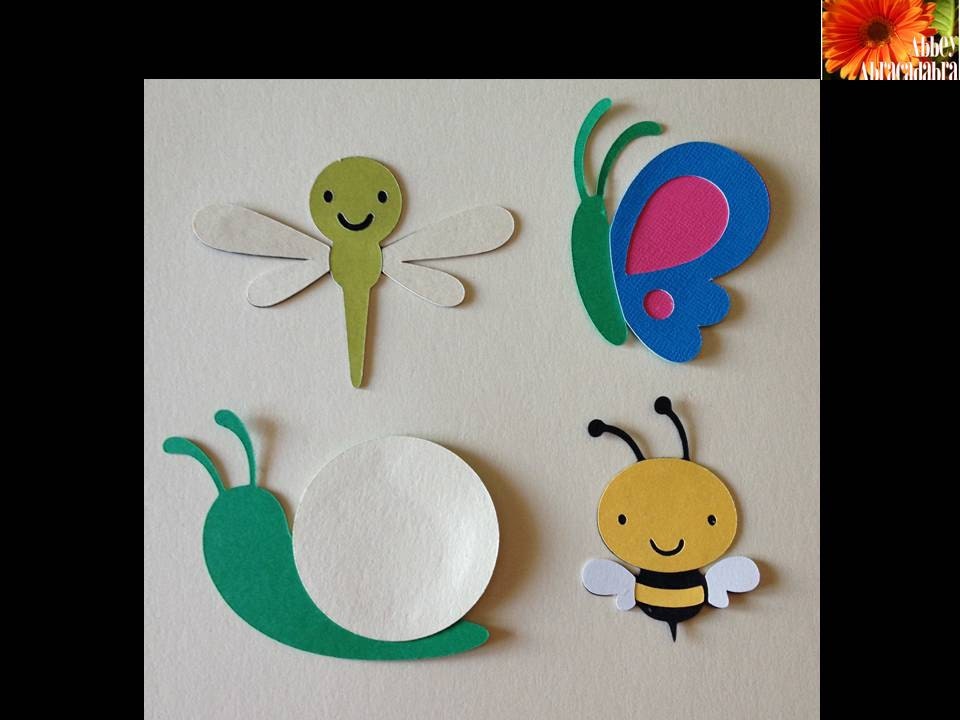 Bug Paper Cut Outs by AbbeyAbracadabra on Etsy