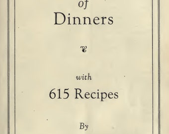 Popular items for antique cookbook on Etsy