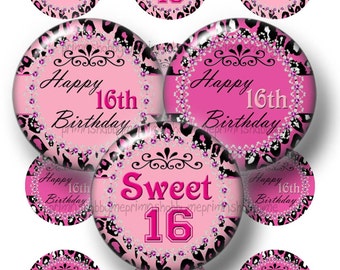 Popular items for sweet 16 pink on Etsy