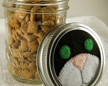 Popular items for cat treat jar on Etsy