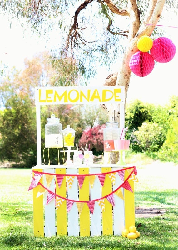 Items Similar To Lemonade Stand Photography Prop On Etsy