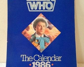 Doctor who calendar | Etsy