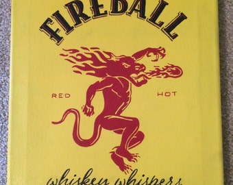Made to Order Canvas (Fireball Whiskey)
