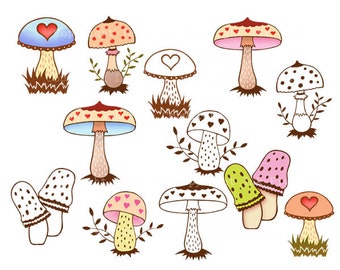 Forest clip art | Etsy