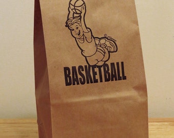 Unique basketball treat bag related items | Etsy