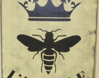 Queen bee sign | Etsy