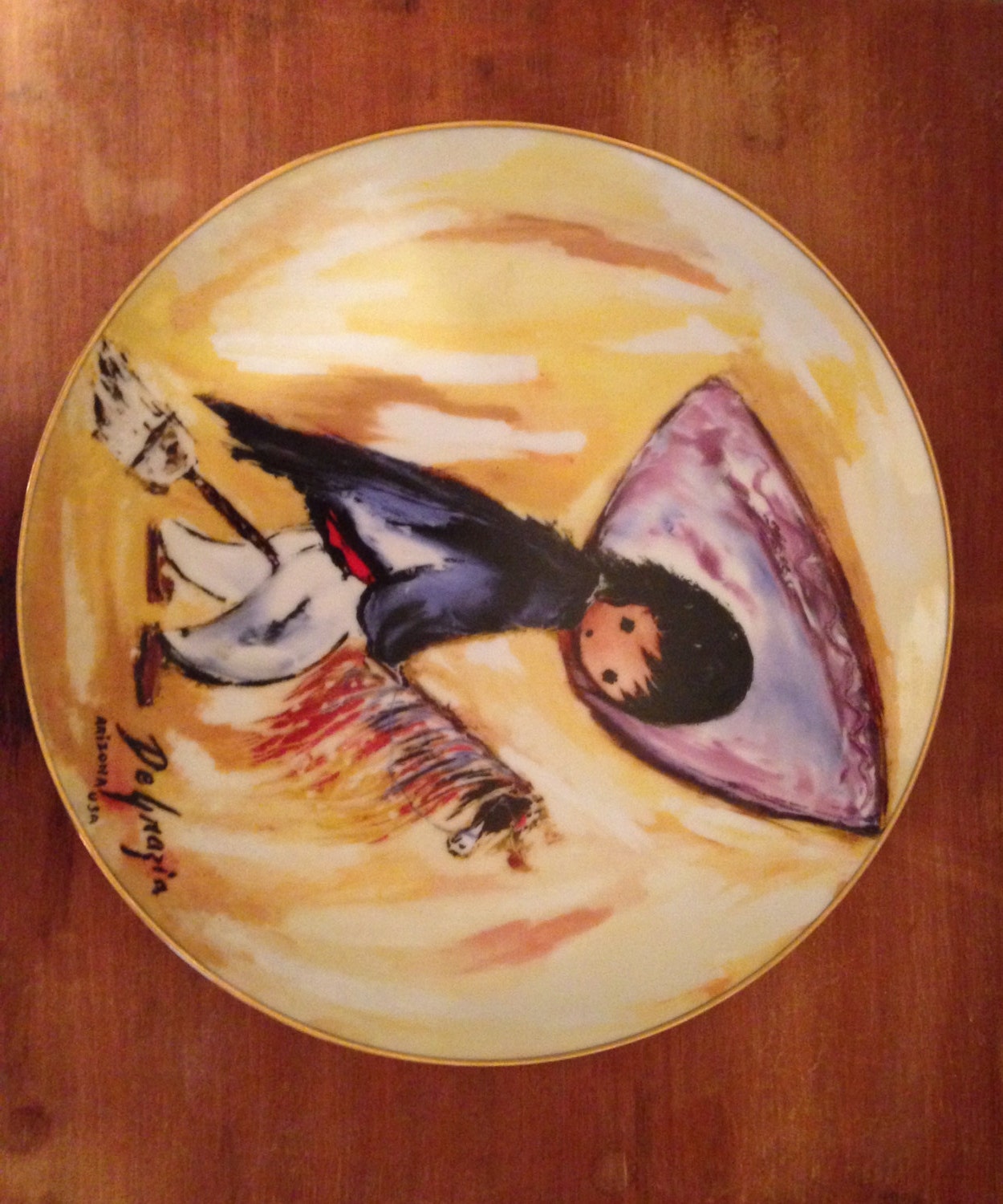 Vintage Collectible 1985 My First Horse Plate by DeGrazia – Haute Juice